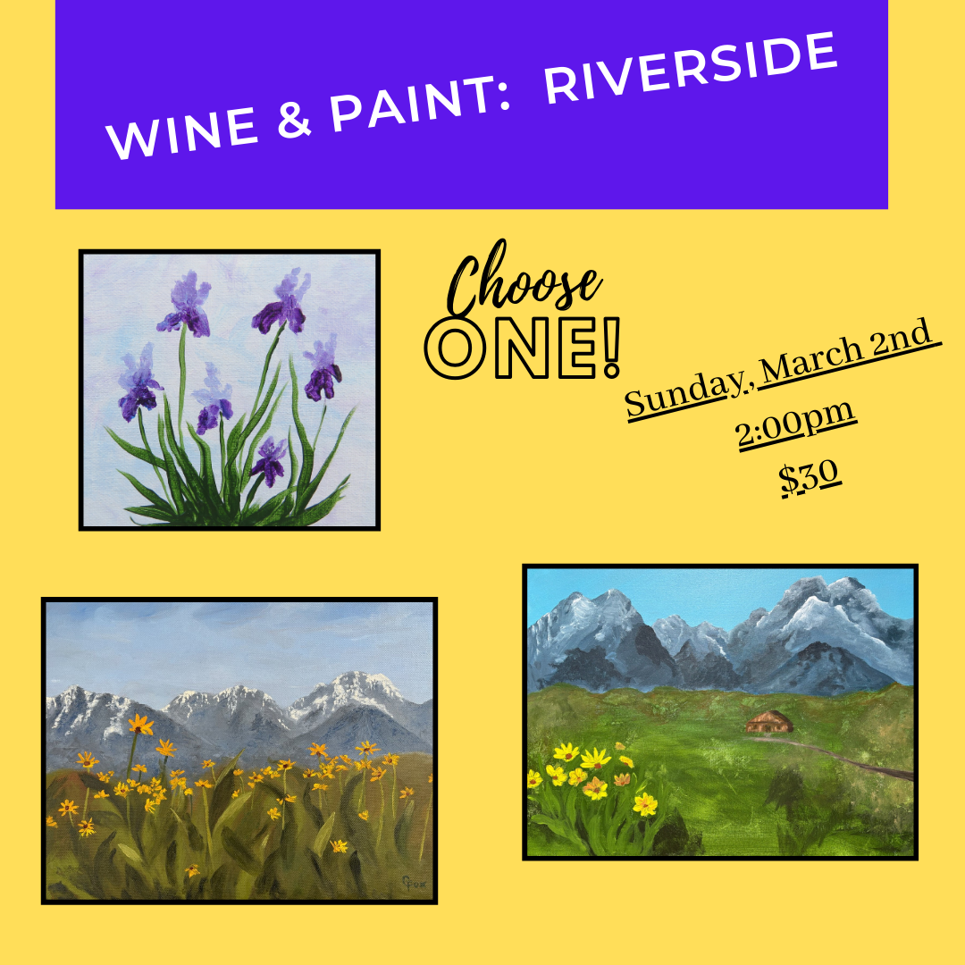 Wine & Paint in Riverside! - Shade Mountain Winery